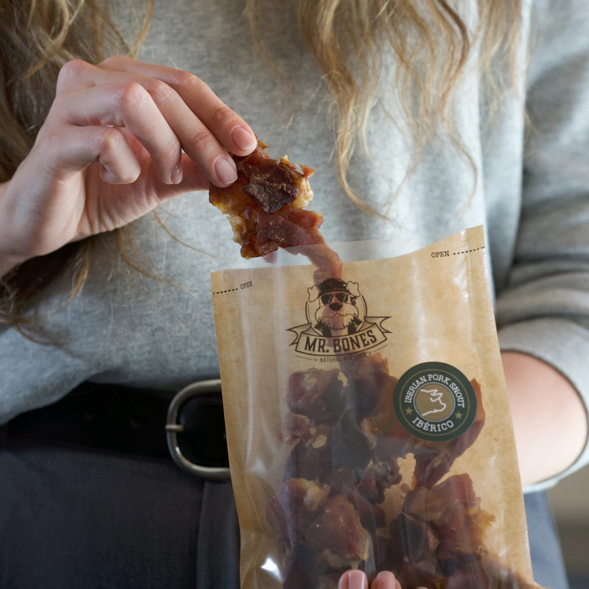 Mini morros de cerdo crujientes | Tres Trufas